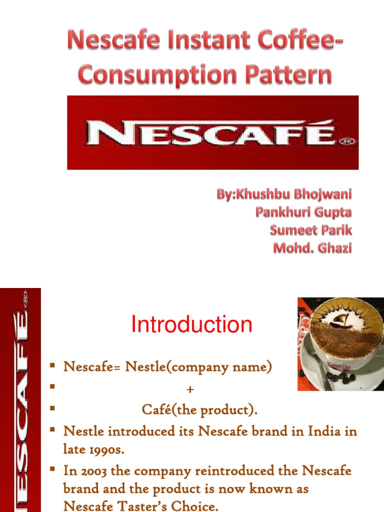 Nescafe | PDF | Coffee | Drink