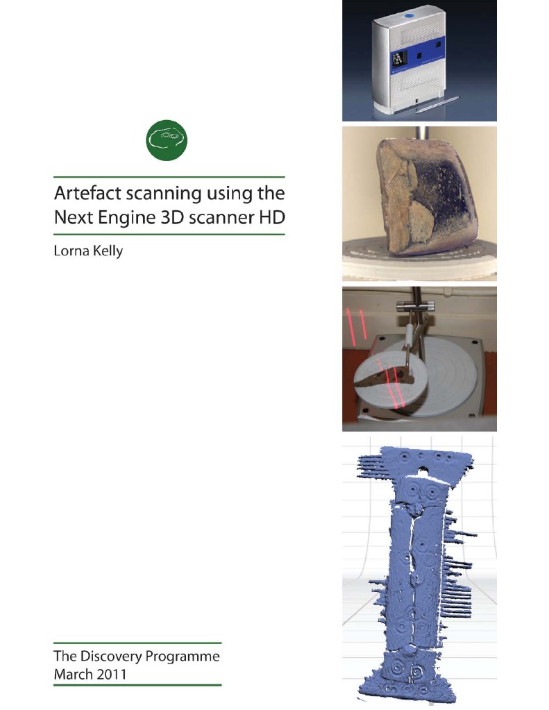 Artefact Scanning Using NextEngine 3D Scanner | PDF | Image Scanner | 3 D Modeling