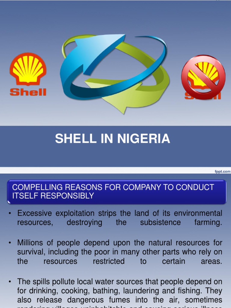 Shell in Nigeria | Royal Dutch Shell | Natural Environment