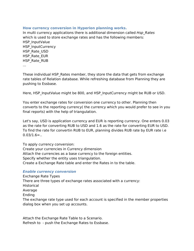 Currency Conversion | PDF | Exchange Rate | Spreadsheet