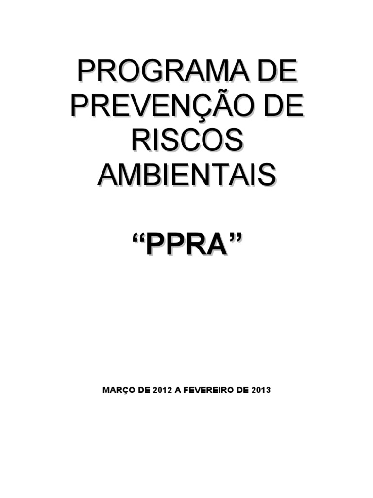 Ppra Pronto | PDF