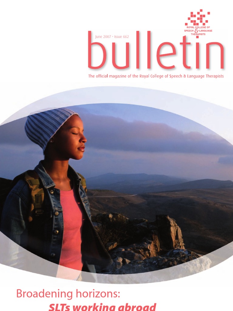 RCSLT Bulletin | PDF | National Health Service | Electronic Health Record
