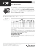 Victaulic Dimensions | PDF | Pipe (Fluid Conveyance) | Column