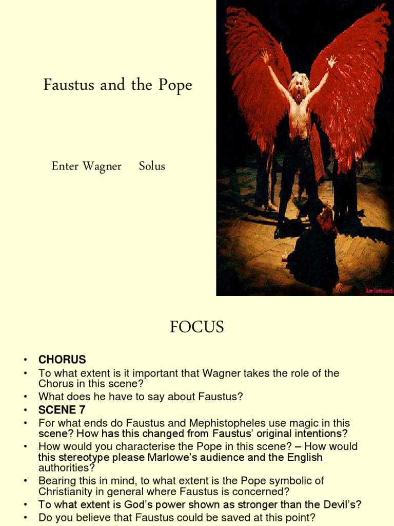 Faust Meets The Pope | PDF | Pope | Religion And Belief