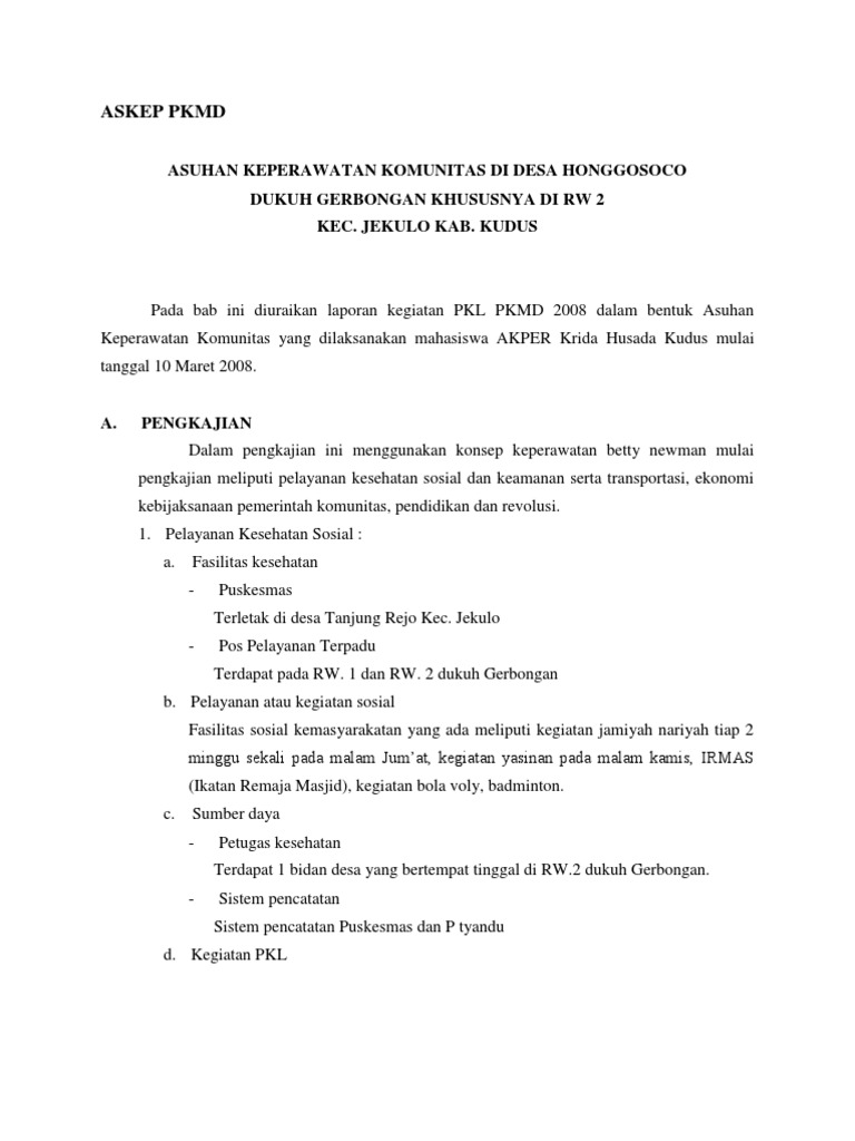 Askep PKMD | PDF