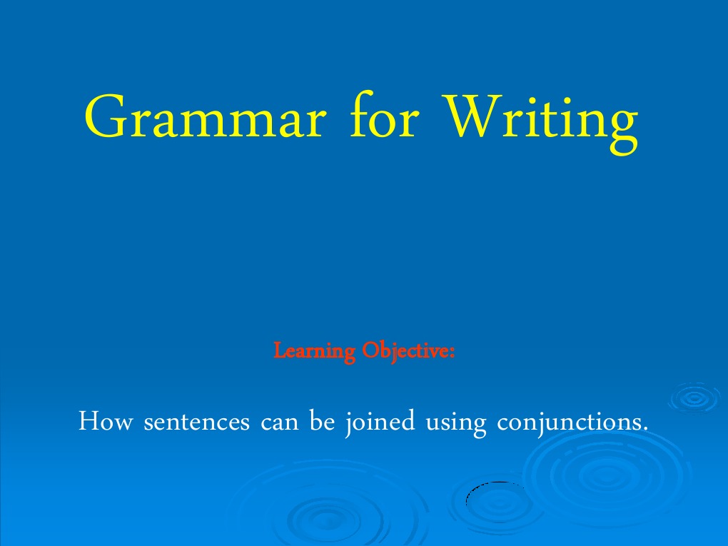 Conjunctions Updated | PDF | Language Arts & Discipline | Poetry