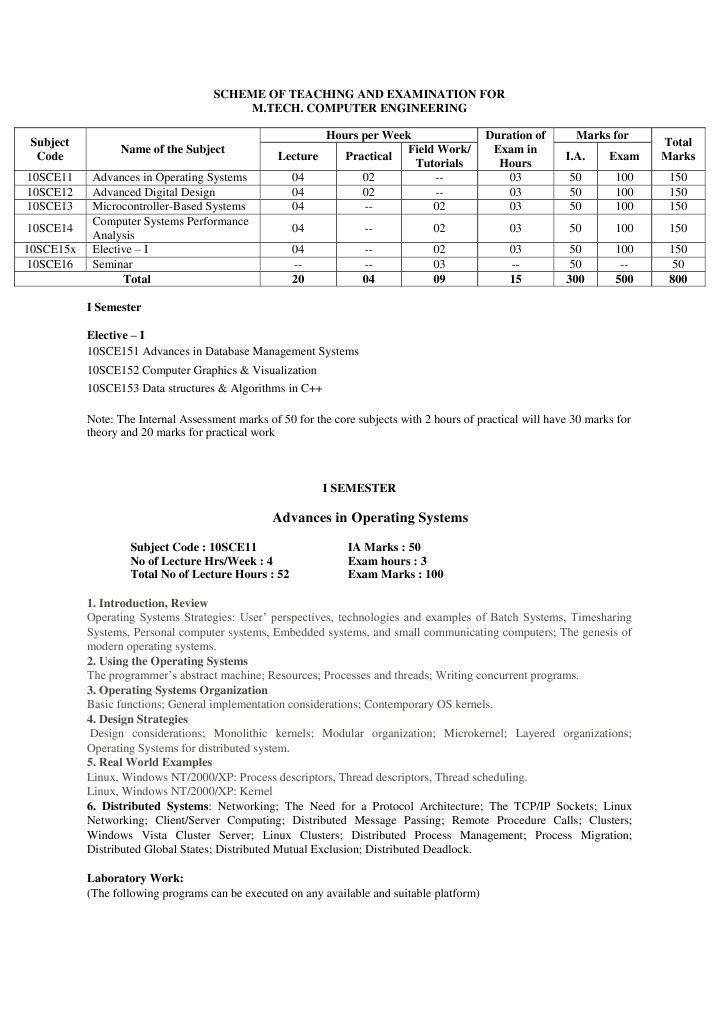 Computer Engineering Sem 1 Pdf Operating System Databases