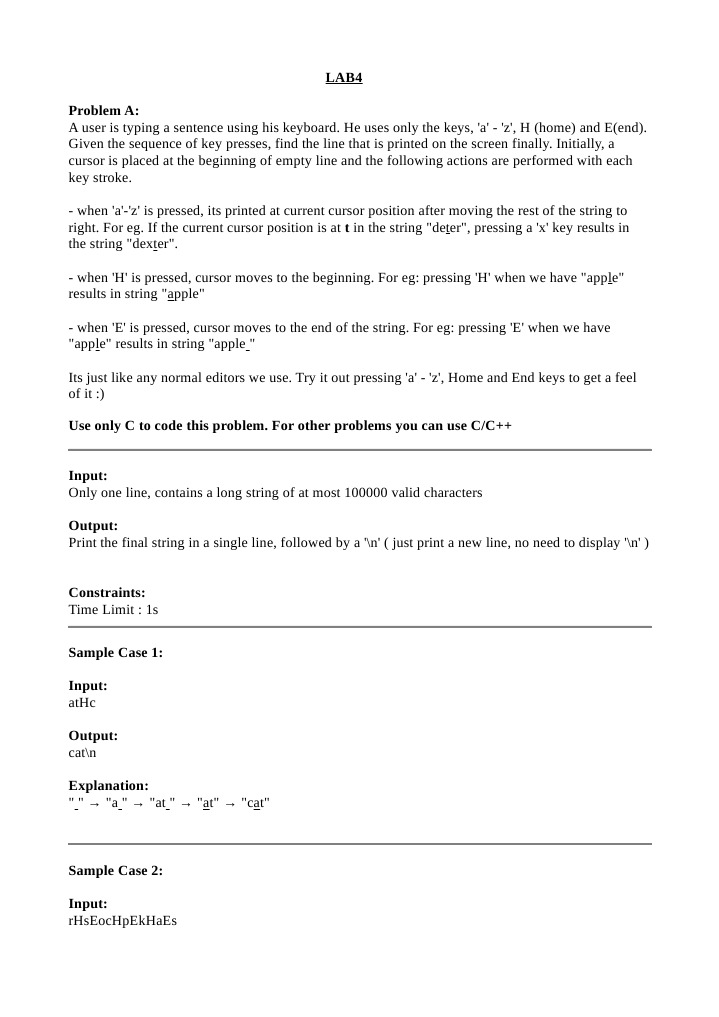 Lab4 Blog Pdf Cursor User Interface String Computer Science 1179