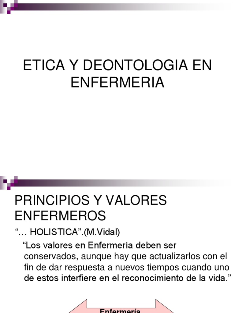 Codigo de Etica y Deontologia m.ppt Enfermeria