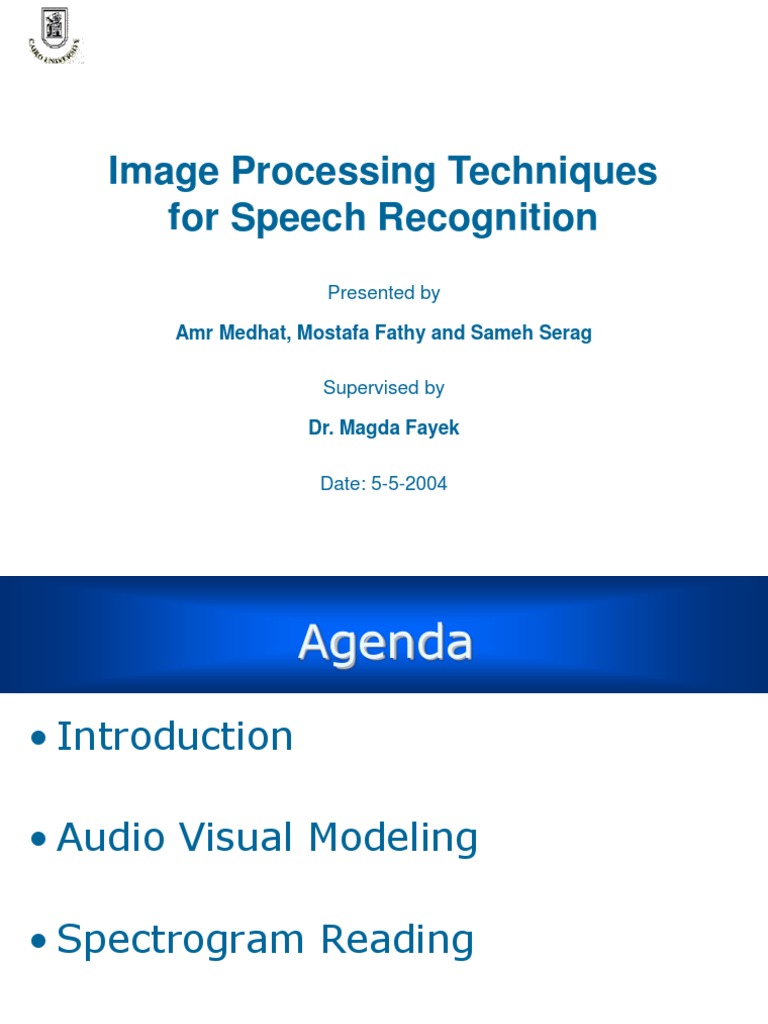 Audio Visual Speech Recognition | PDF | Speech Recognition | Speech