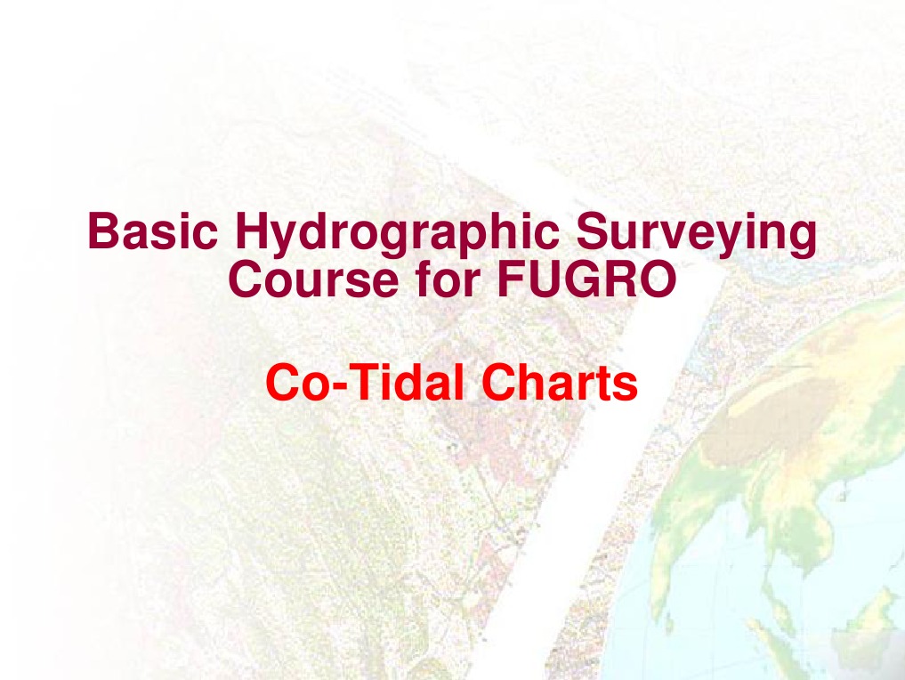 Chapter 6 Co-Tidal Charts | PDF | Tide | Physical Geography