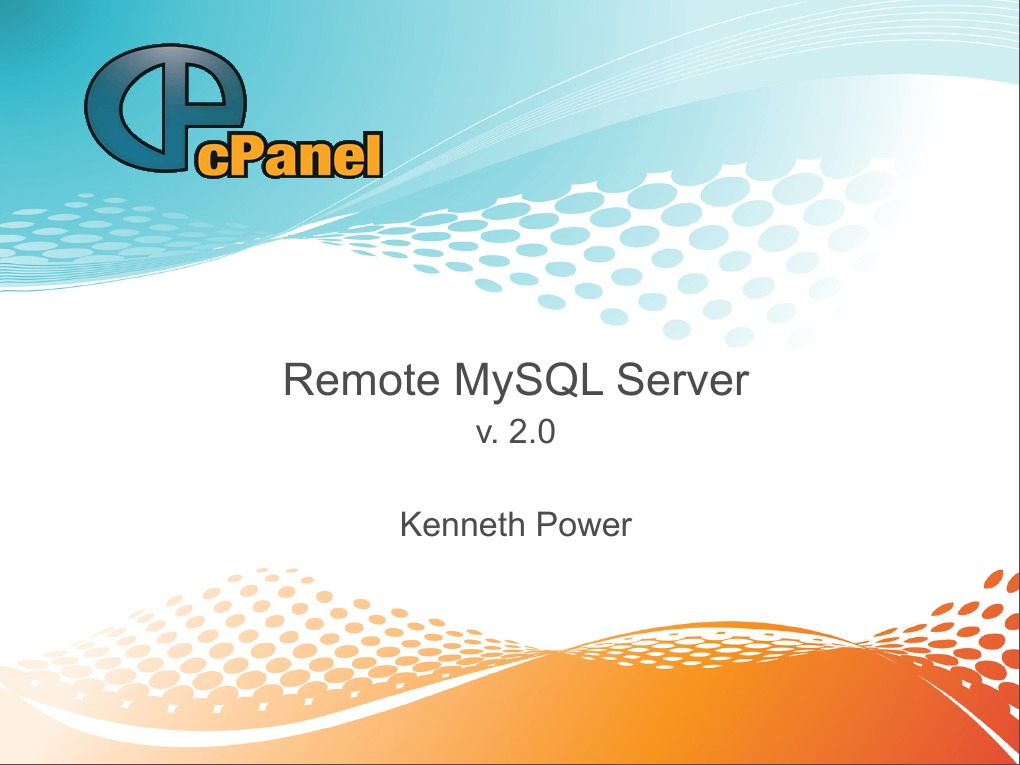 Remote Mysql Server | PDF | Replication (Computing) | My Sql