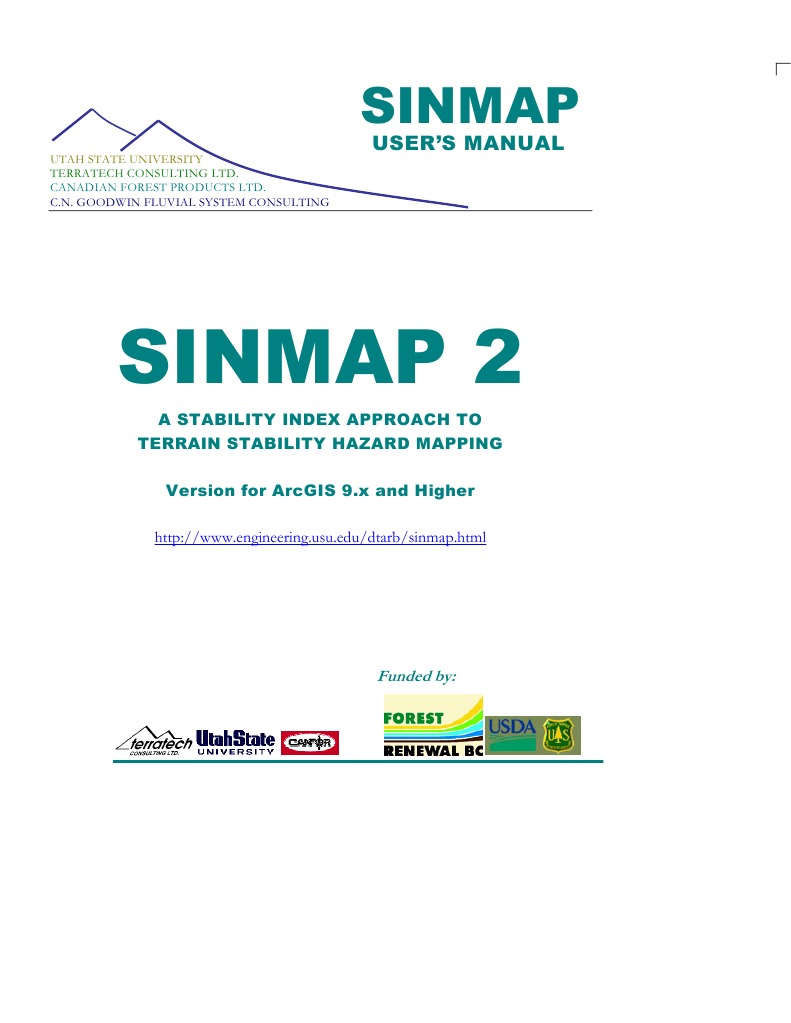 Manual Sinmap | PDF | Arc Gis | Esri