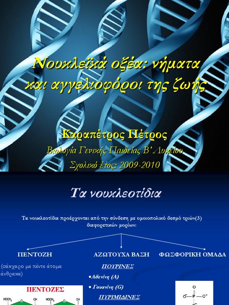 Νουκλεϊκά οξέα | PDF