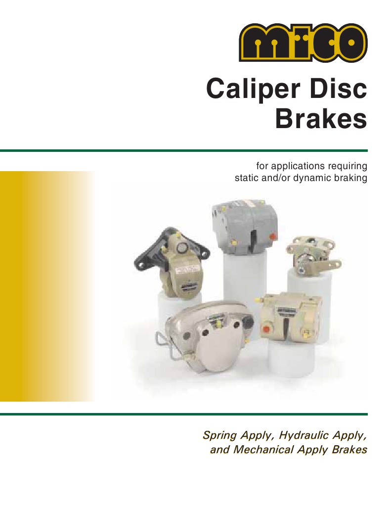 Mico Disc Brake | PDF | Brake | Actuator