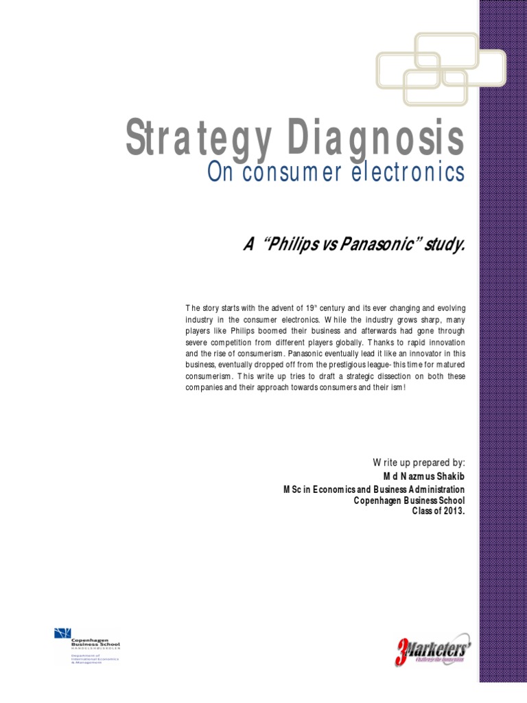 Philips vs. Panasonic: Strategic Analysis | PDF | Philips | Strategic ...