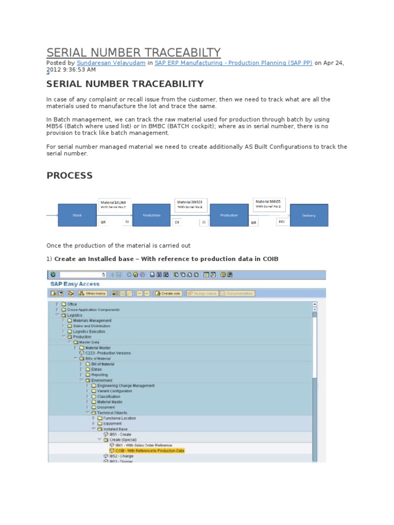 Serial Number Traceability | Download Free PDF | Software | Computing