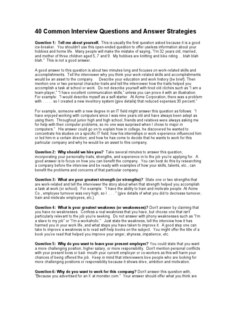 Mac Interview Prep Questions 2 | PDF