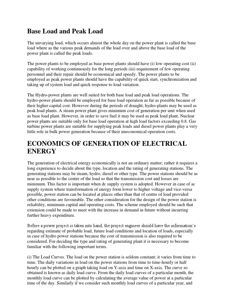Interest and Depreciation For Electrical Power Generation | PDF | Power Station | Gas Turbine