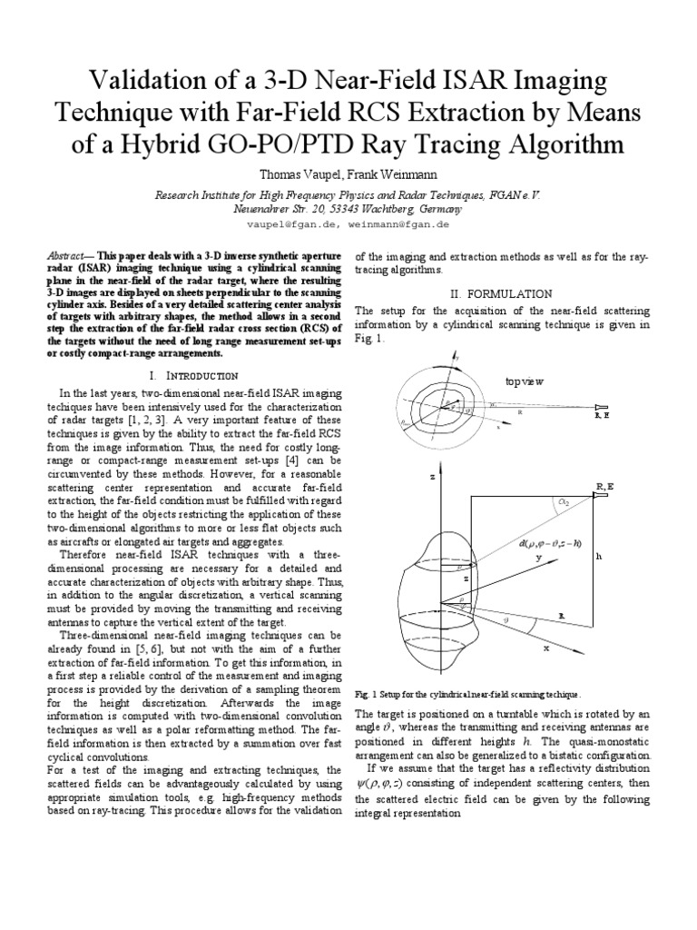 Ray Tracing | PDF | Diffraction | Convolution