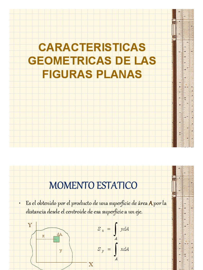 Caracteristicas Geometricas de Figuras Planas | PDF | Resistencia de ...