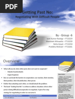 Getting to Yes: Negotiation Principles | PDF | Negotiation | Business