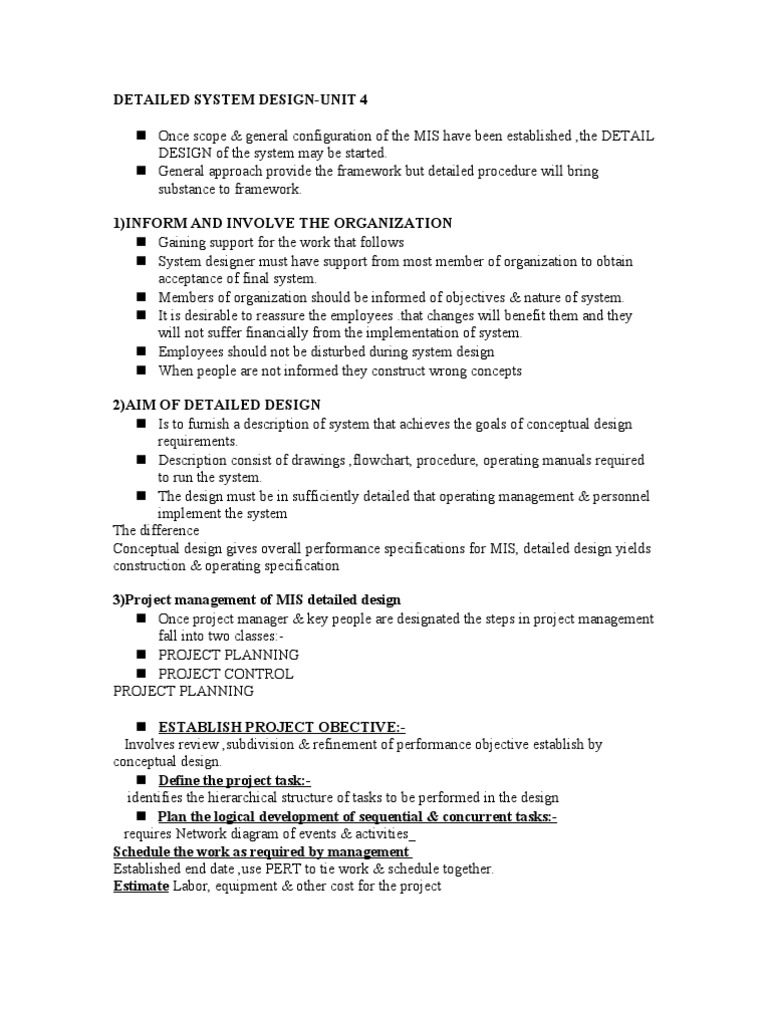 Detailed System Design | PDF | System | Automation