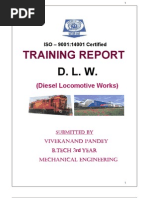 Vocational Training Report Technical Training Centre: Banaras Locomotive Works | PDF | Track ...