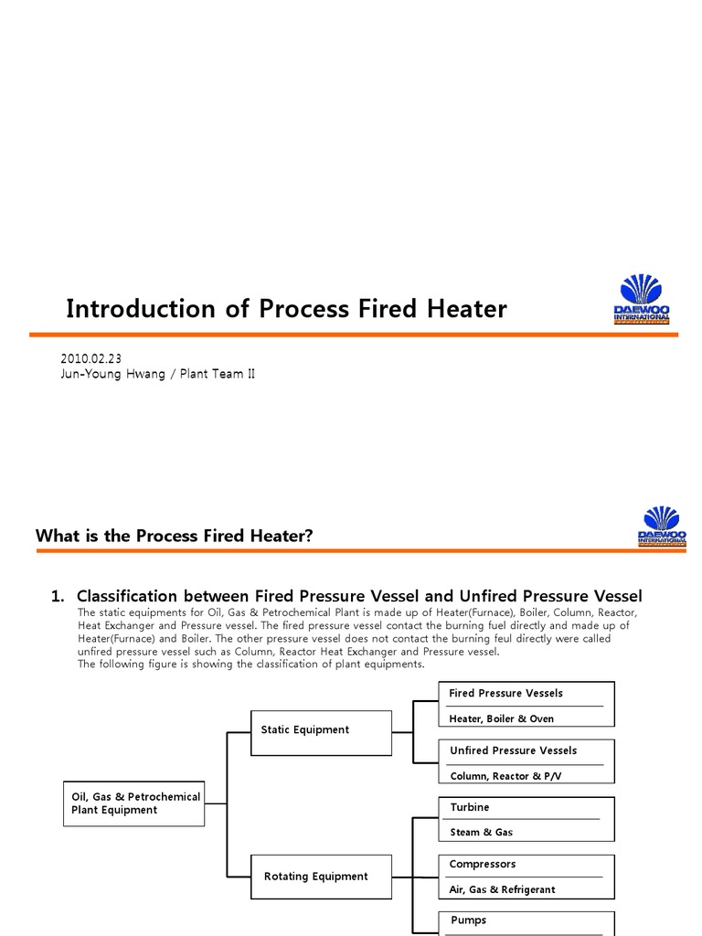 Overview of Process Fired Heaters | PDF | Cracking (Chemistry) | Oil ...