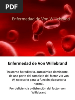 Enfermedad de Von Willebrand | PDF | Hematología | Proteínas de la sangre