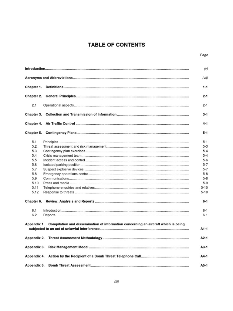 Doc.8973 - 05 - Security Manual - Seventh Edition | PDF | Airport ...