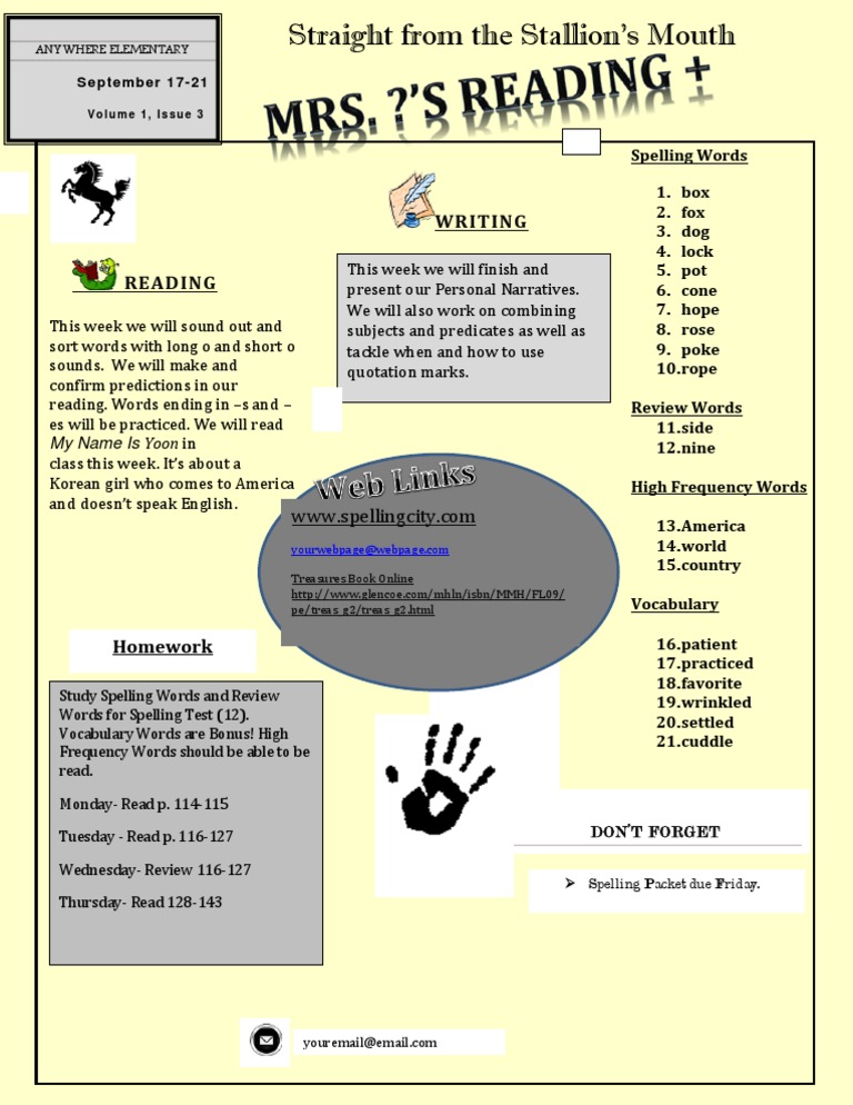 2ndgrade Reading Treasures Unit 1-5 | PDF