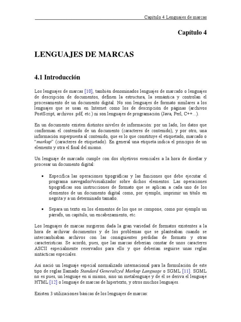 Lenguaje de Marcas Multimedia | PDF | HTML | Lenguaje de marcado