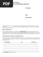 Access to Work Claim Form DP222JP | PDF | Receipt | Government