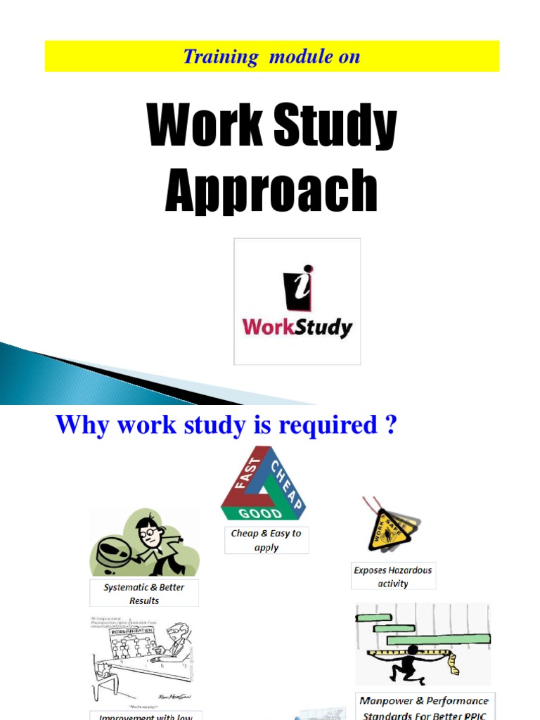 Module 2 Work Study Approach Latest | PDF | Evaluation | Science And ...