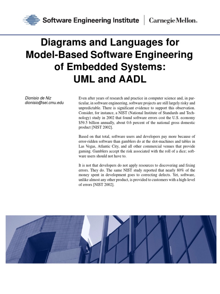 Uml Aadl Comparison Pdf Unified Modeling Language Programming