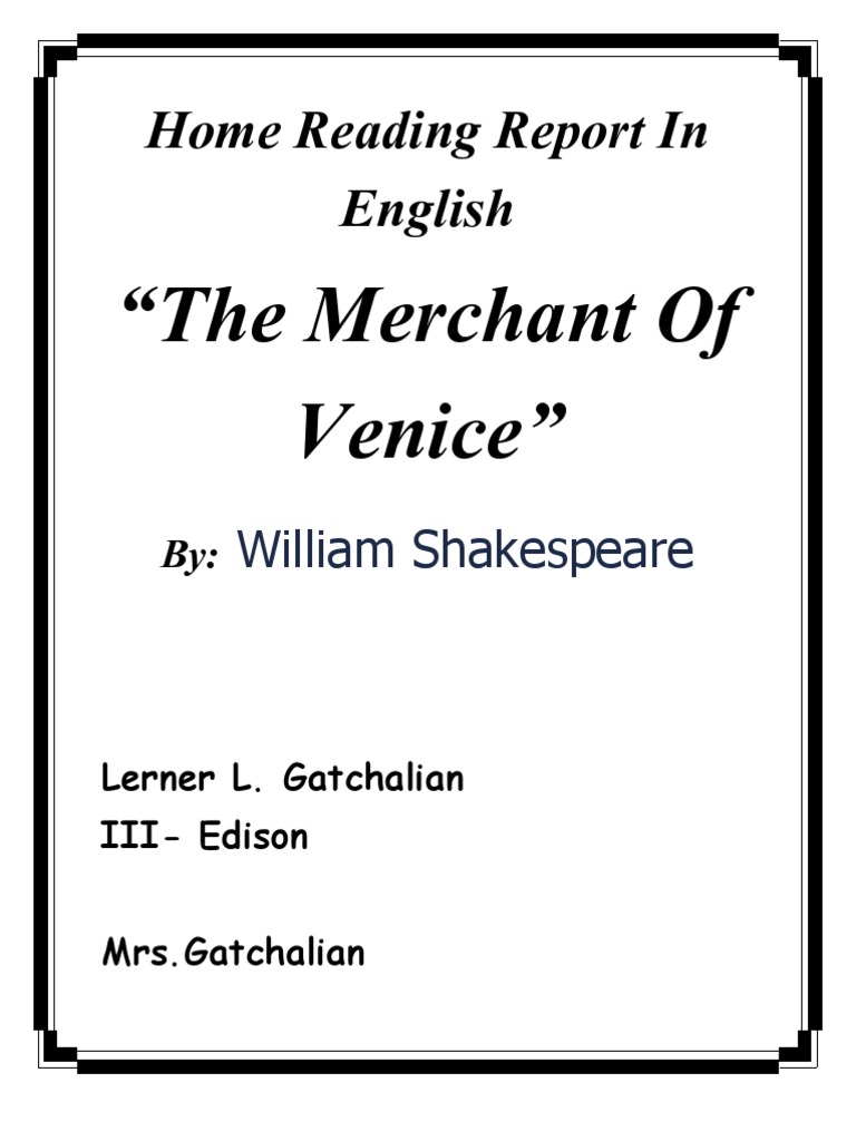 Home Reading Report in English | PDF