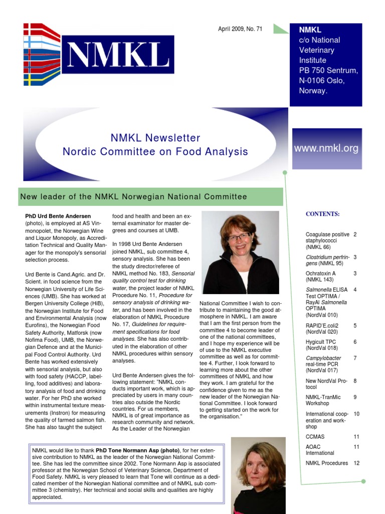 NMKL 71-Eng | PDF | Elisa | Staphylococcus