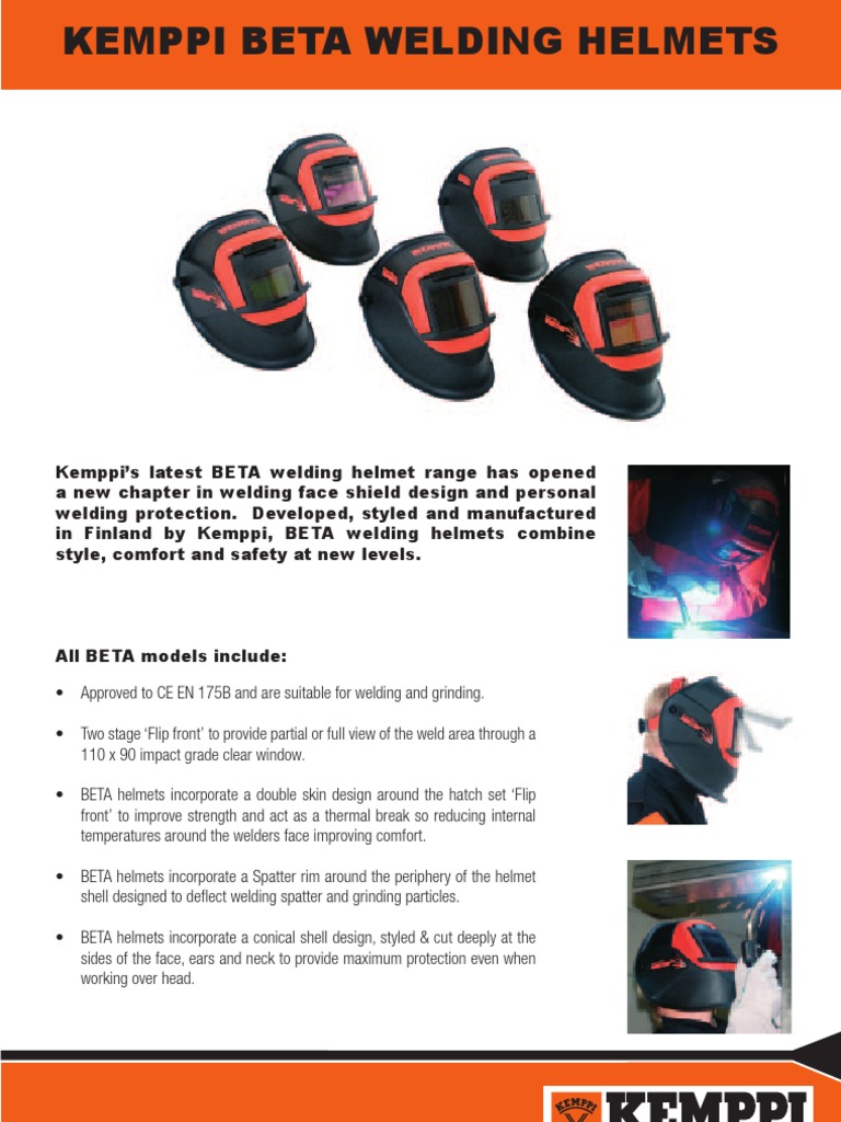 Kemppi Welding Helmets | PDF