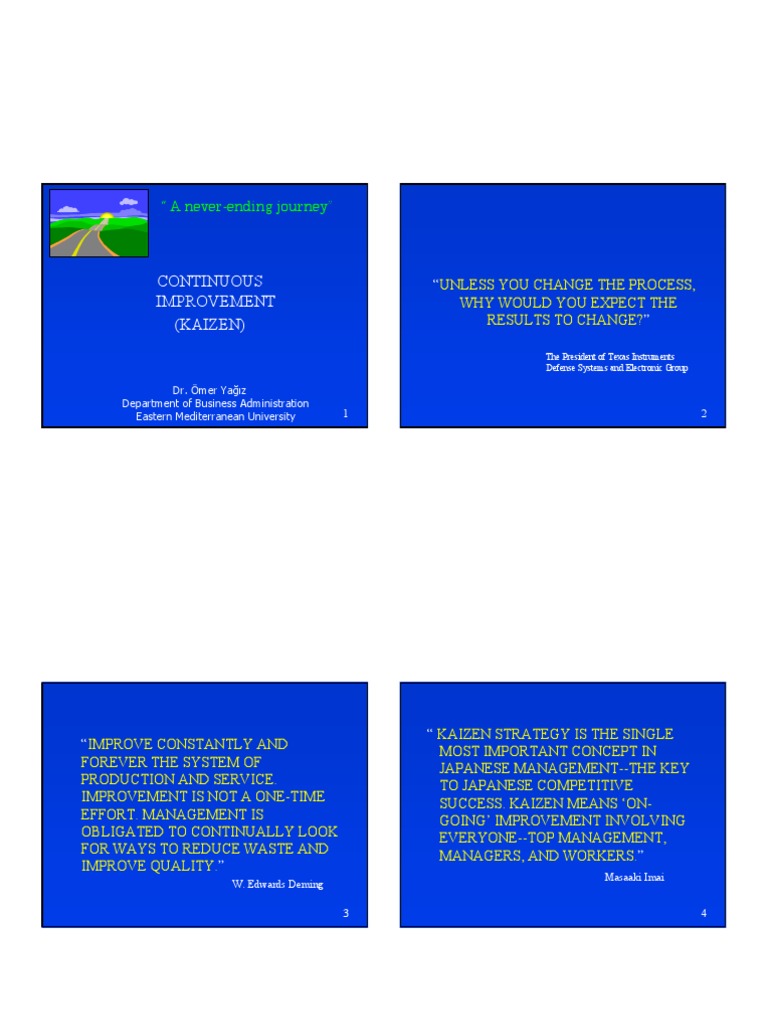Kaizen COLOR | PDF | Career & Growth | Business