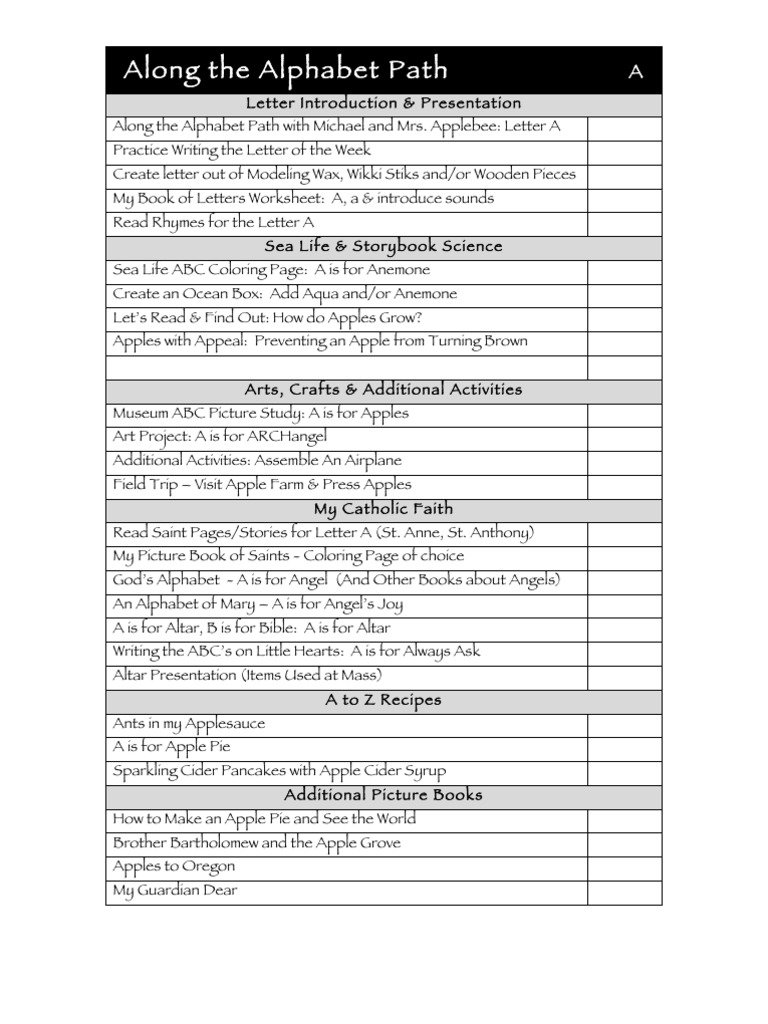 Alphabet Path A-C | PDF | Maize | Foods