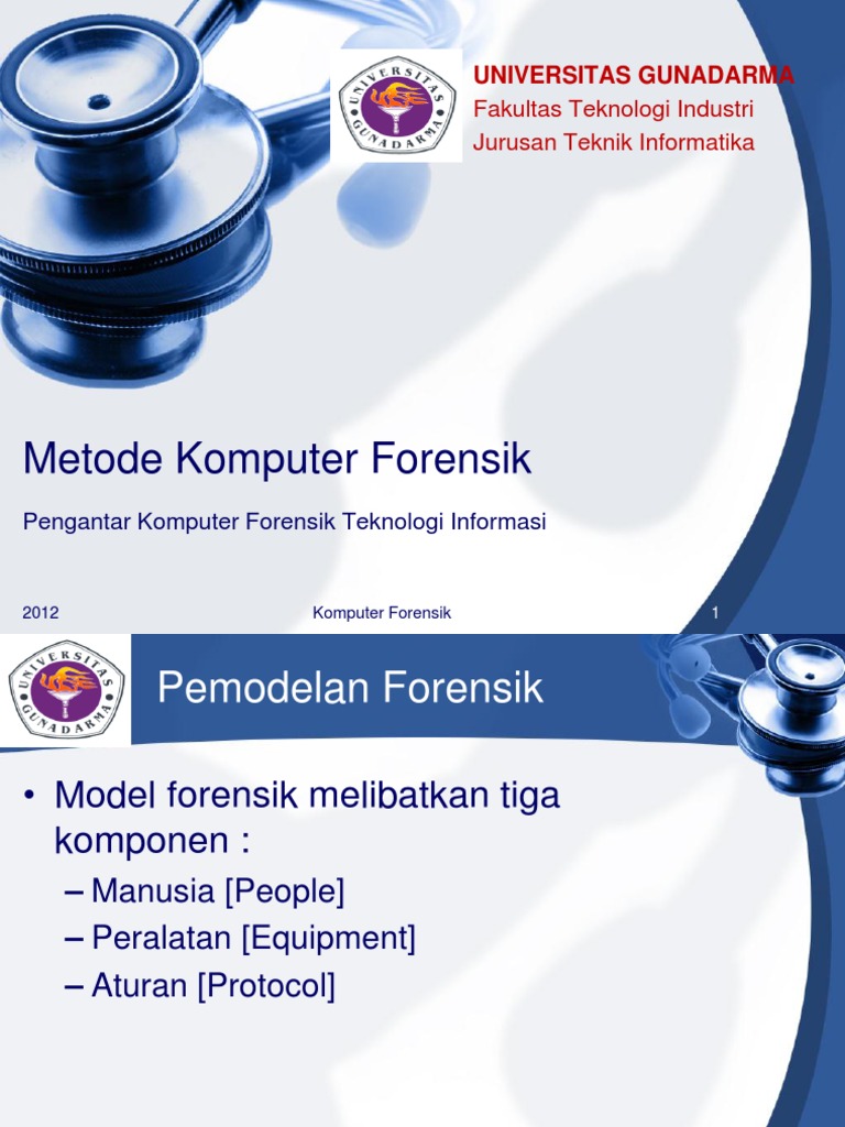 M05 - Metode Komputer Forensik | PDF
