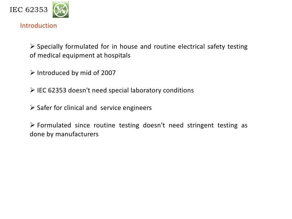 IEC62353 | PDF | Mains Electricity | Electrical Conductor