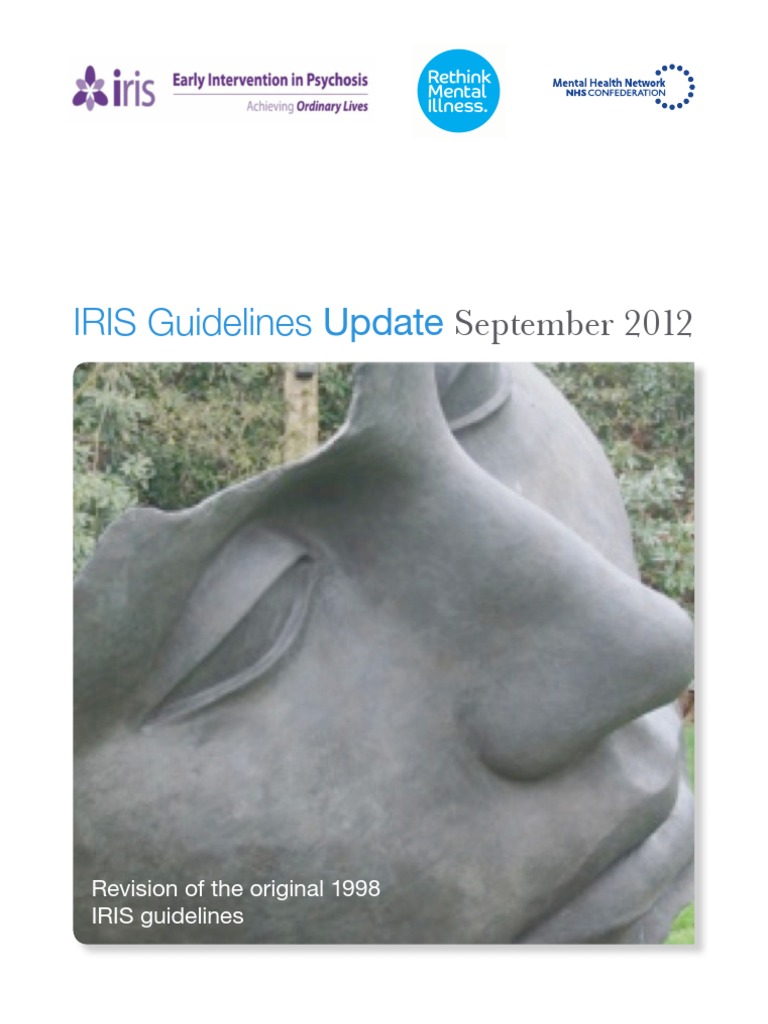 New Iris Guidelines 2012 Early Intervention In Psychosis Pdf
