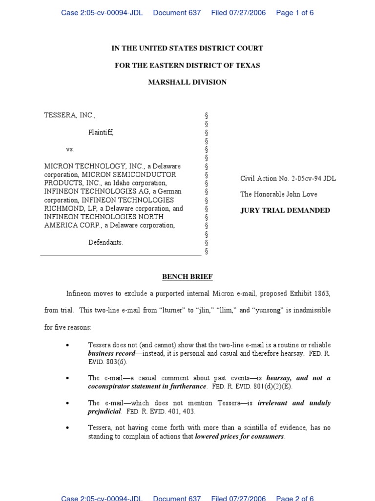 Motion To Exclude Turner | PDF | Competition Law | Conspiracy (Civil)