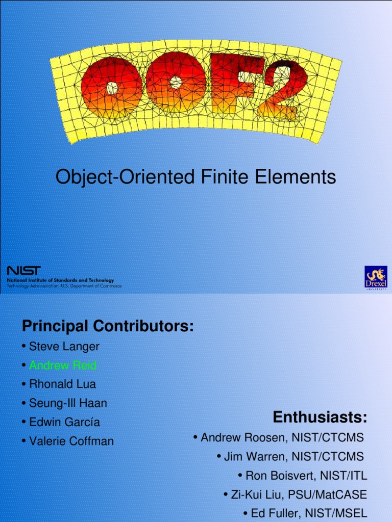 Object Oriented Finite Elements Pdf Parameter Computer Programming Inheritance Object