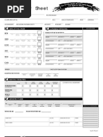 Gamma World Character Sheet | PDF | Role Playing | Entertainment