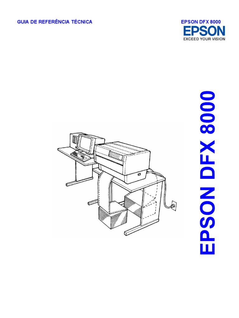 Epson DFX-8000 (Em Portugues) Service Manual | PDF | Impressora ...