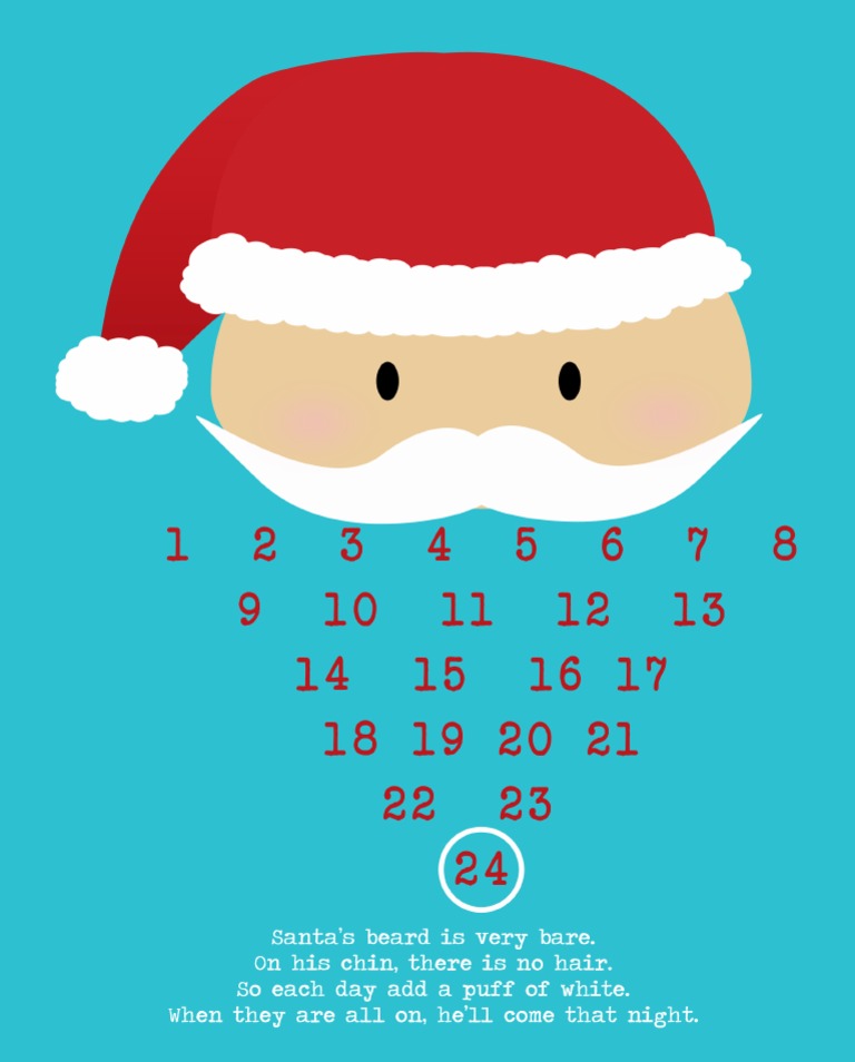 Santa Calendar | PDF