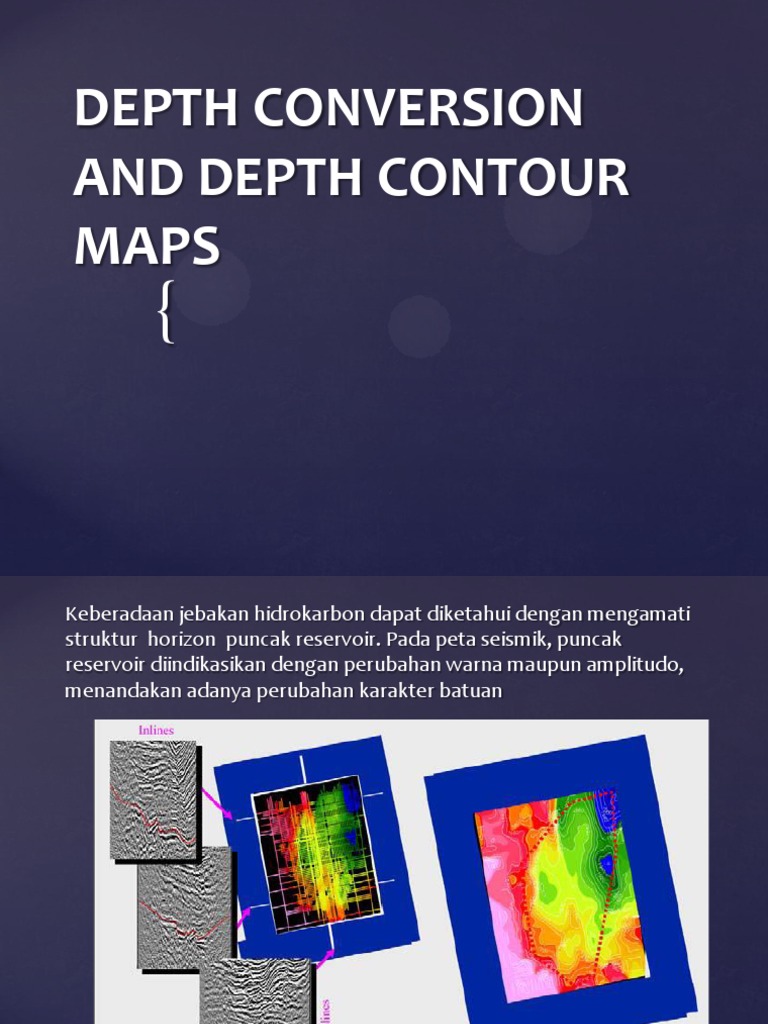 Depth Conversion and Depth Contour Maps | PDF